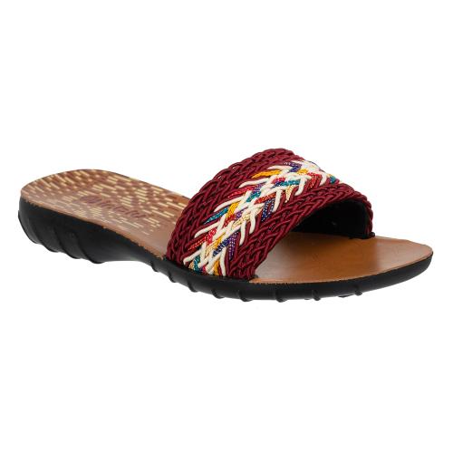 Buy Inblu Women MAROON Casual Slipper Online at Best Prices in India ...