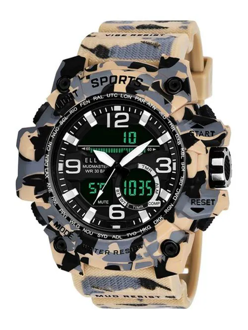 Buy Walrus Men Printed Dial & Straps Analogue and Digital Sports Watch ...