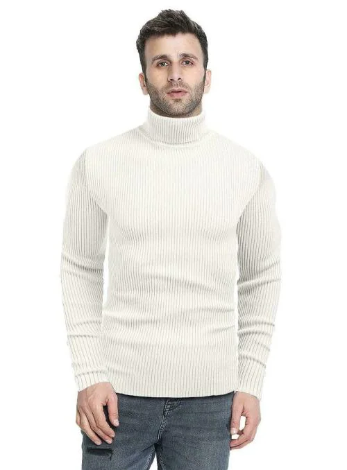 Buy DENIMHOLIC Cotton Turtle Neck Sweaters for Men, high Neck Sweaters ...