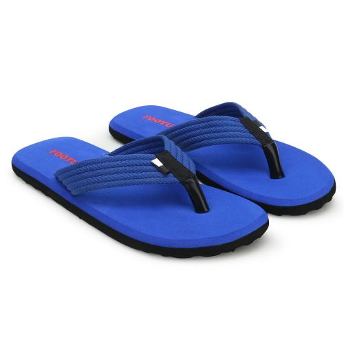 Buy Footup Light Weight Blue Slippers for Men (Pack of 1) Online at ...