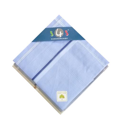 Buy S4S 100% Cotton Pack of 3 Premium Handkerchiefs Hanky For Men ...