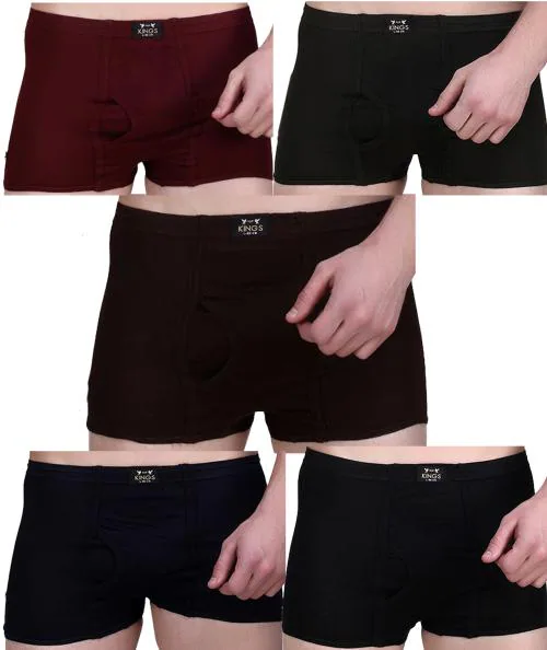 Buy HAP Mens Cotton Mini Trunk Inner Elastic | Boxer Brief |Drawer ...