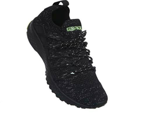 Buy Go Ride Men Topper Running Shoes Color Black Online at Best Prices ...