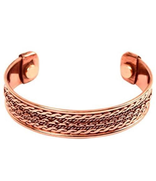 Buy Rudra Centre Copper Kada in Rope Wire Pattern Online at Best Prices ...