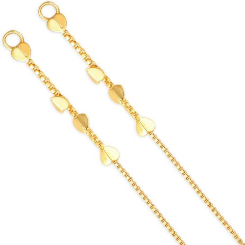 Buy Vighnaharta Brass Ear Thread For Women And Girls Online at Best ...