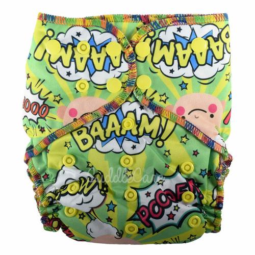 Buy CuddleCare Multicolor Cotton Washable And Reusable Waterproof ...