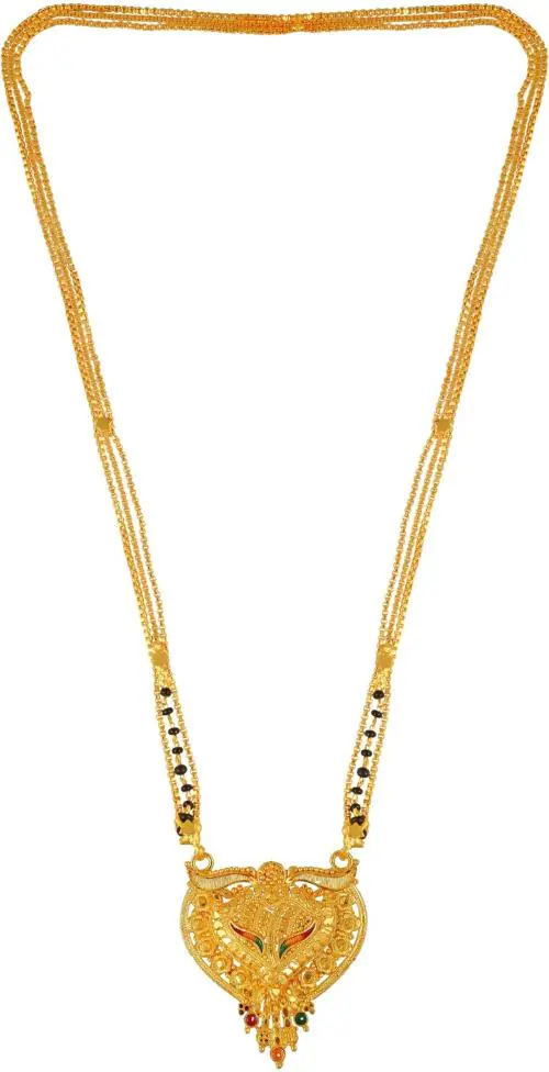 Buy ADMIER Gold Plated Brass, Floral Shape Design raswara Handwork ...