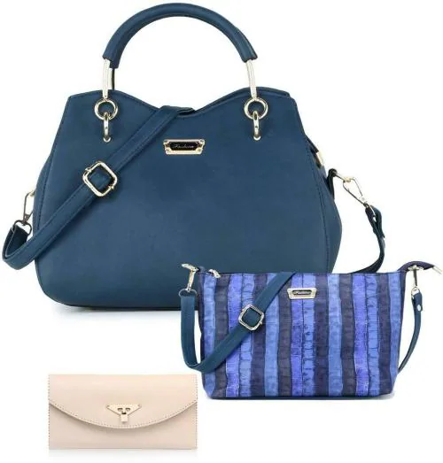 Buy Women Marks Blue Pu For Women Handbag Online at Best Prices in ...