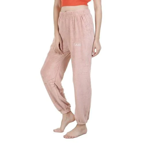 Buy UKAL Women Winter Warm Lower Fleece Pajama Plush Fluffy Pyjama ...