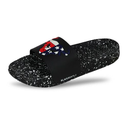 Buy Blackbeatle Bull Filp Flop, Black Online at Best Prices in India ...