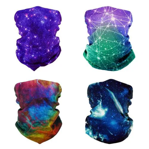 Buy The beged Smehcf Unisex Adult Galaxy Star Meteor Balaclavas Online ...
