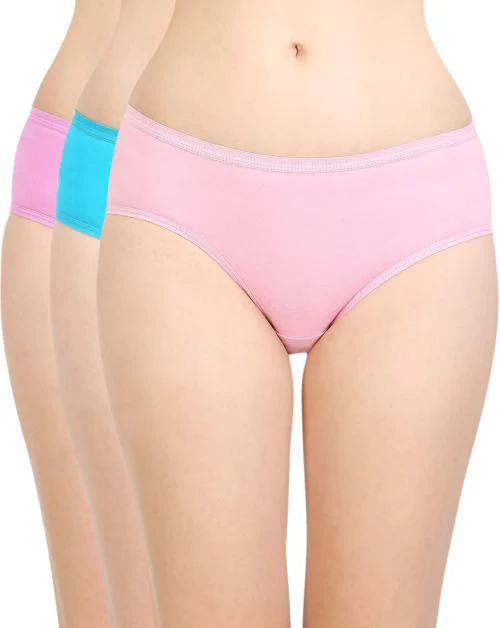 Buy Bodycare women's combed cotton assorted Hipster Panty Pack of 3 ( 26C-D ) Online at Best ...