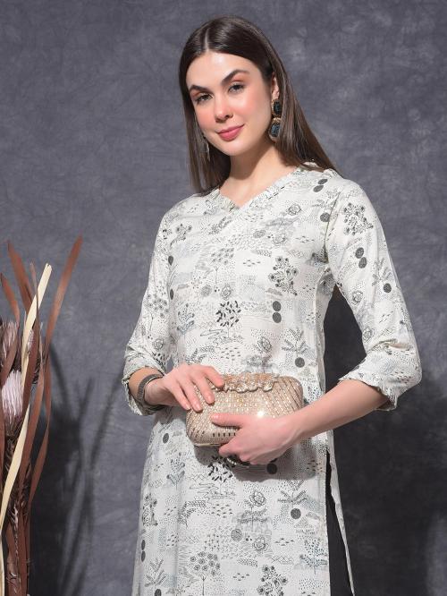 Buy Mamoose Women's BLUE Colour Kurti Online at Best Prices in India ...