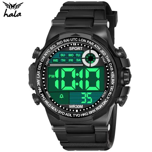 Buy hala New Fashion Exclusive Choice Digital Watch - For Men HL-1052 ...