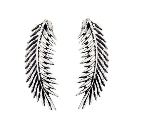 Buy Total FashionOxidised Silver Trending Leaf Stud Earring for Womens and Girls Online at Best ...