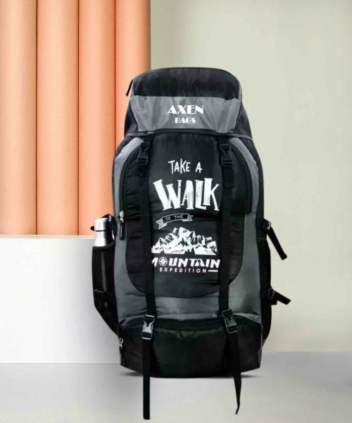 Buy Axen Grey Polyester Rucksack 60 L Online at Best Prices in India ...