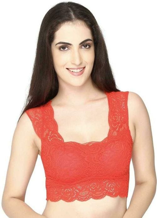 Buy Mysha Women Red Lace Bra (32) Online at Best Prices in India - JioMart.