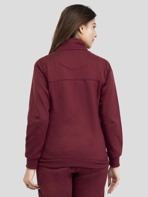 Buy YHA Women's Regular Fit Wine Zipper Jacket Online at Best Prices in India - JioMart.