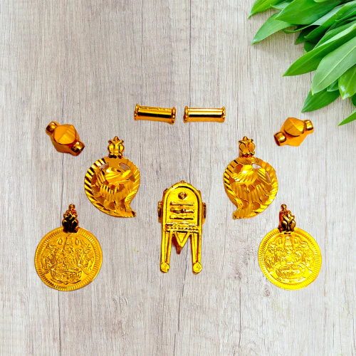 Buy TGS GOLD COVERING Thali Urukal Mangalsutra set Mangalyam for Womens Online at Best Prices in ...
