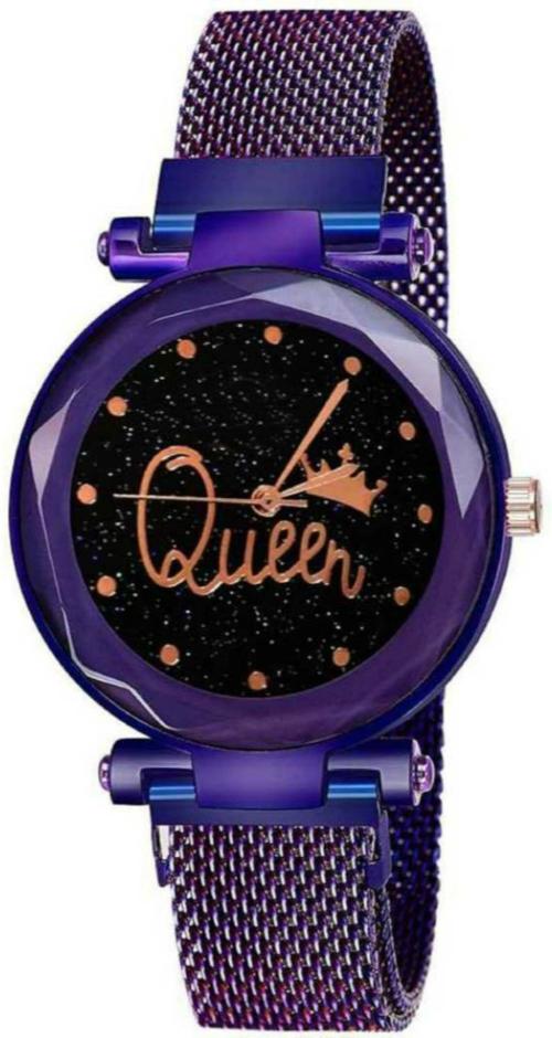 Buy Bolun Analog Black Dial Purple Strap Watch For Women Online at Best ...
