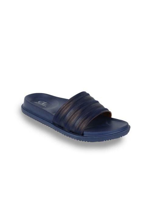Buy Carlton London Navy Sliders for Men Online at Best Prices in India ...