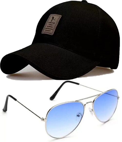 Buy COMBO FO 2 EDIKO ADJUSTABLE CAP & STYLISH SUNGLASS FOR MEN'S Online ...