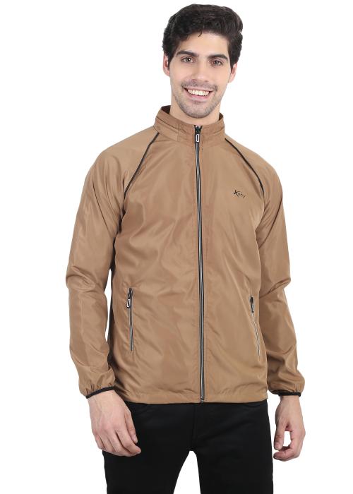 Buy xohy Tan Wind Cheater Jacket For Men Online at Best Prices in India ...