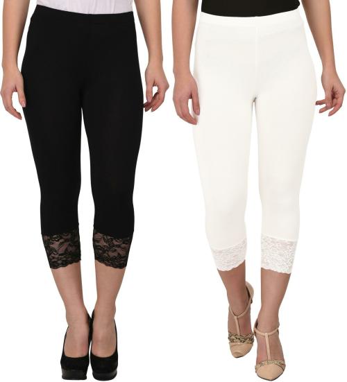 Buy Espresso Women Multicolor Capris Pack of 2 (XXL) Online at Best ...