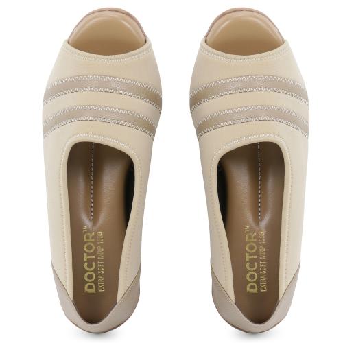Buy DOCTOR EXTRA SOFT Women's Beige Ortho Sandals Orthopaedic Diabetic ...