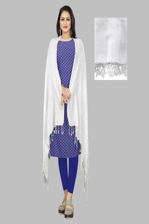 Buy Ebadat Cotton Blend Solid Women Dupatta Online at Best Prices in ...