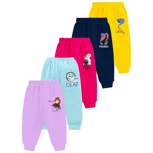 Buy KUCHIPOO Regular Fit Baby Girls Pyjamas - Pack of 5 (DISNEY-PAJ-141 ...
