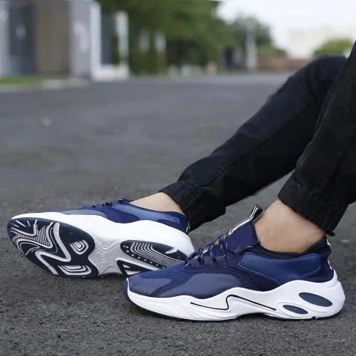 Buy Imcolus Mens Blue Sports Ruuning Shoes Online at Best Prices in ...