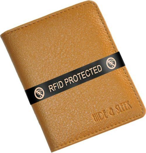 Buy HIDE & SLEEK 6 Card Holder (Set of 1, Tan) Online at Best Prices in ...