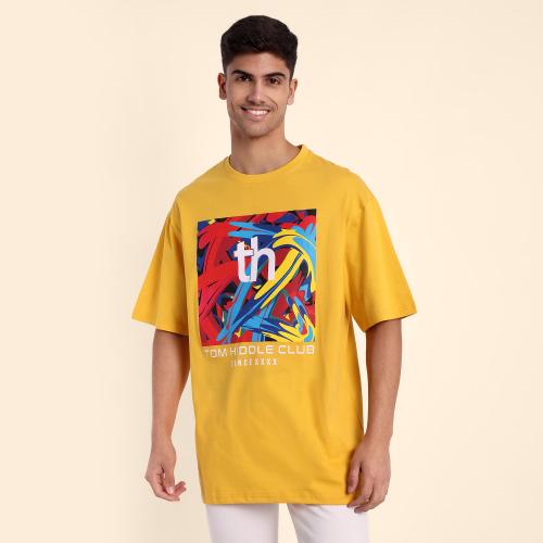 Buy Tom Hiddle printed Premimum Over size and Loose fit cotton Tshrits ...