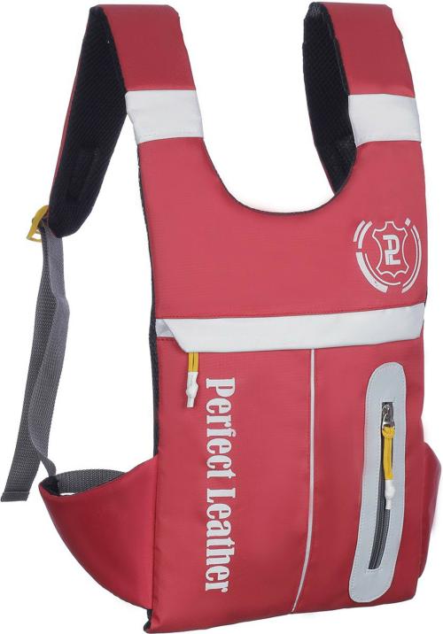 Buy Perfect Leather Red Polyester Casual Backpacks for Unisex Online at ...