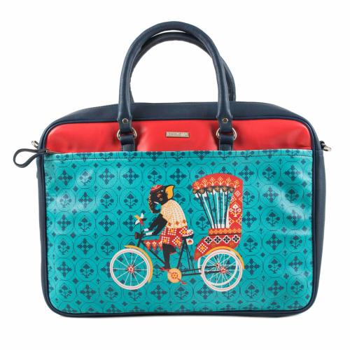 Buy Chumbak Women Multicolor Laptop Bag Online at Best Prices in India ...