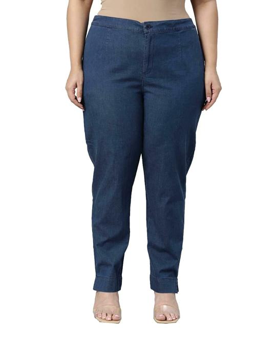 Buy GO COLORS Store Women Blue Denim Jeans Online at Best Prices in ...