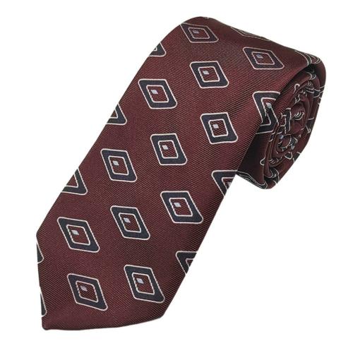 Buy Rare Combee Group Men's Formal Maroon Self Design Luxurious Premium ...
