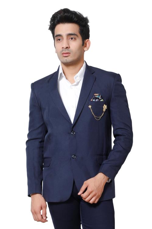 Buy Fourfolds Mens Full Sleeves Blazer Online at Best Prices in India ...