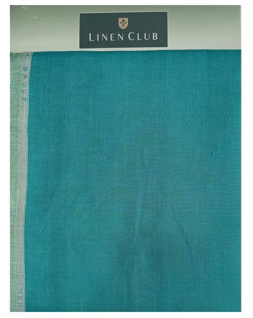 Buy Linen Club Men Royal Blue Solid Linen Shirt Fabric Online at Best Prices in India - JioMart.