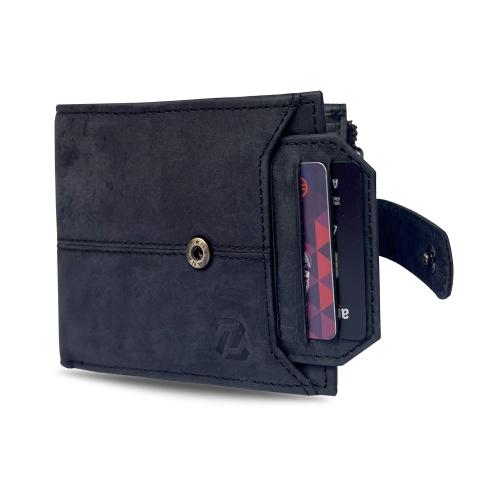 Buy Zeetap Genuine Leather Men's Wallet RFID Protected Original Leather ...