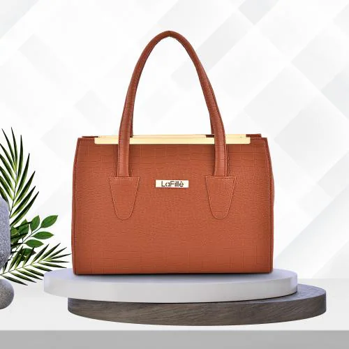 Buy LaFille Croco Textured Women's Handbag | Ladies Purse - DGN001TN-CR ...