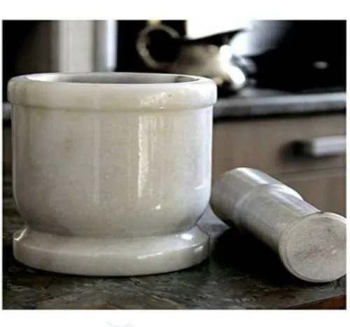 Buy GRAND MASTER Granite Imam Dasta, Mortar and Pestle Set, Ohkli Musal ...