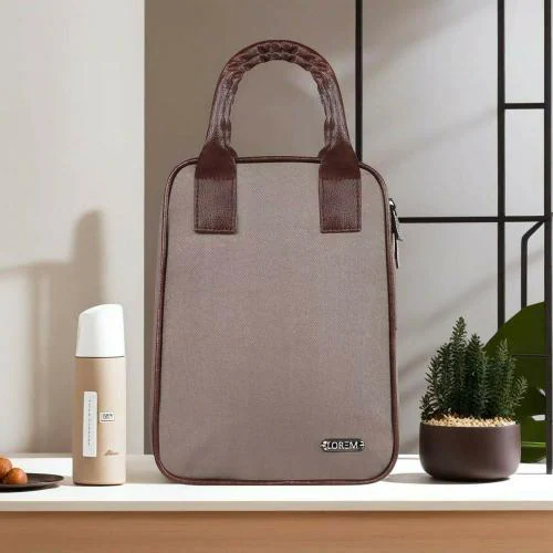 Buy Lorem TB06 Mink Grey Tiffin Bag: Modern Aesthetics, Long-Lasting ...