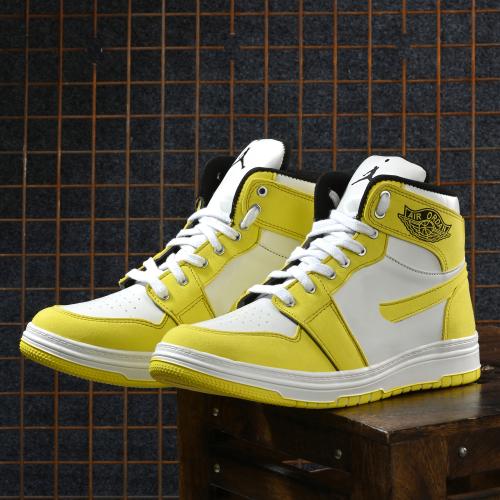 Buy Dexture Air Jordan Style trendy Sneakers For Men (Yellow) Online at ...
