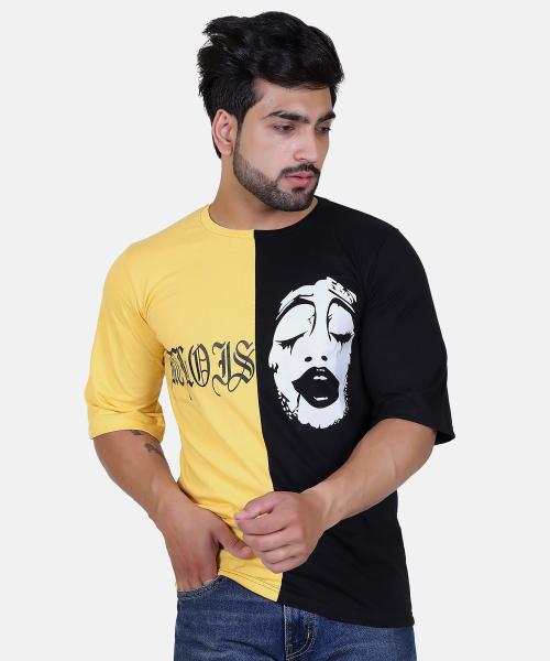 Buy The Emperor Down Shoulder Printed HipHop Style T-Shirt For Men ...