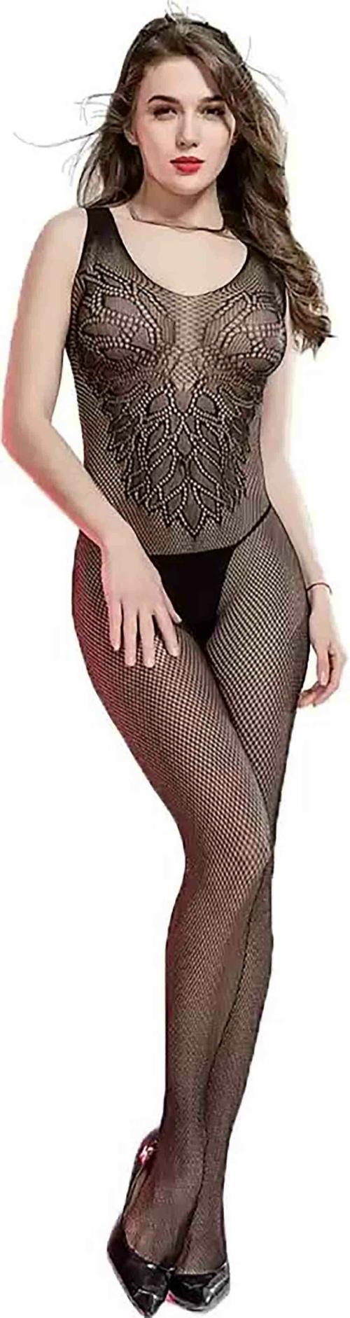 Buy ogimi - ohh Give me Women Fishnet Simple Design Sexy Body Stocking Online at Best Prices in ...