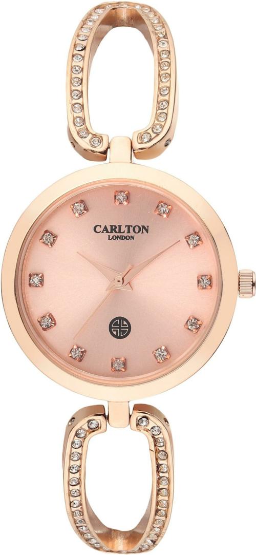 Buy Carlton London Rose Gold Analog Watch For Women Online at Best ...