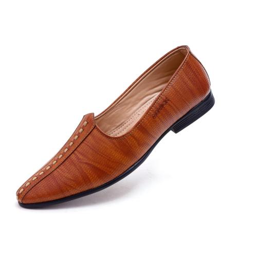 Buy Advick Tan Men Juttis Online at Best Prices in India - JioMart.
