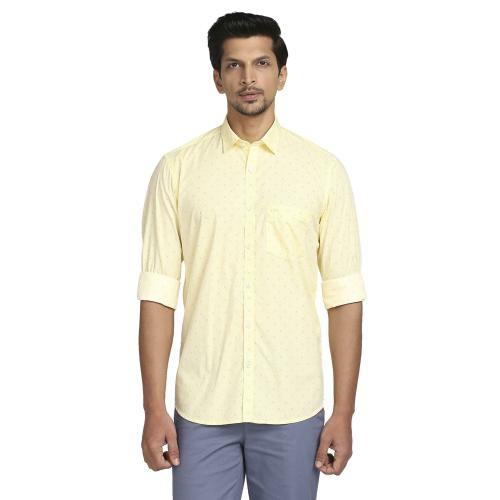 Buy COLORPLUS Men Medium Yellow Formal Shirt Online at Best Prices in India - JioMart.